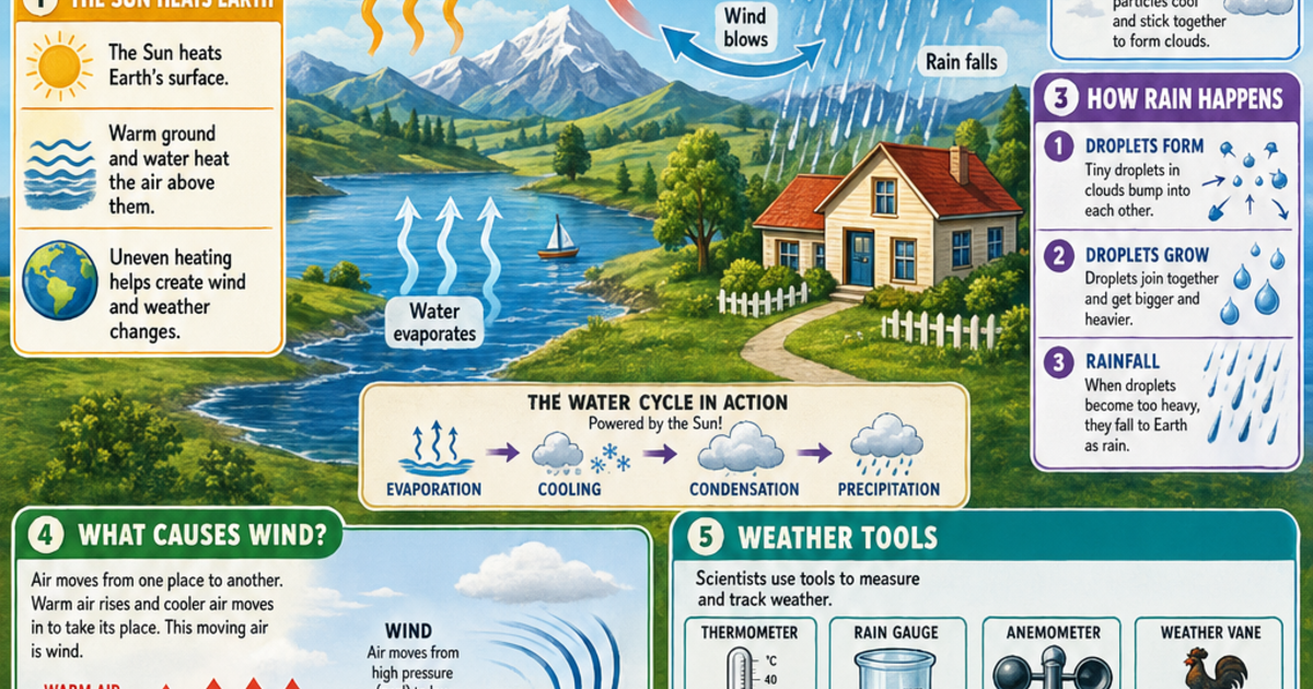 Weather Basics Infographic | LivePhysics™