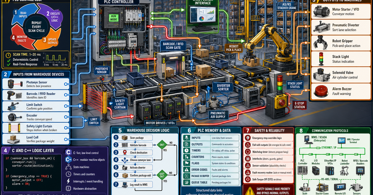 Logistics & Warehouse Systems: Programming PLCs in C and C++ ...