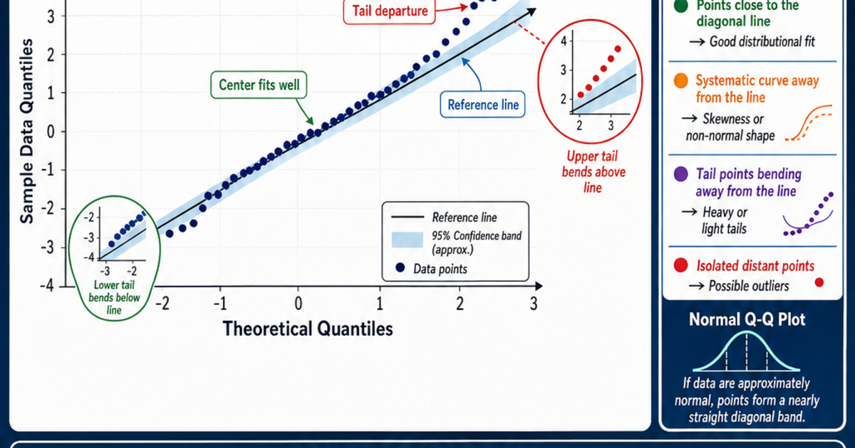 Statistics: Q-Q Plots Infographic | LivePhysics™